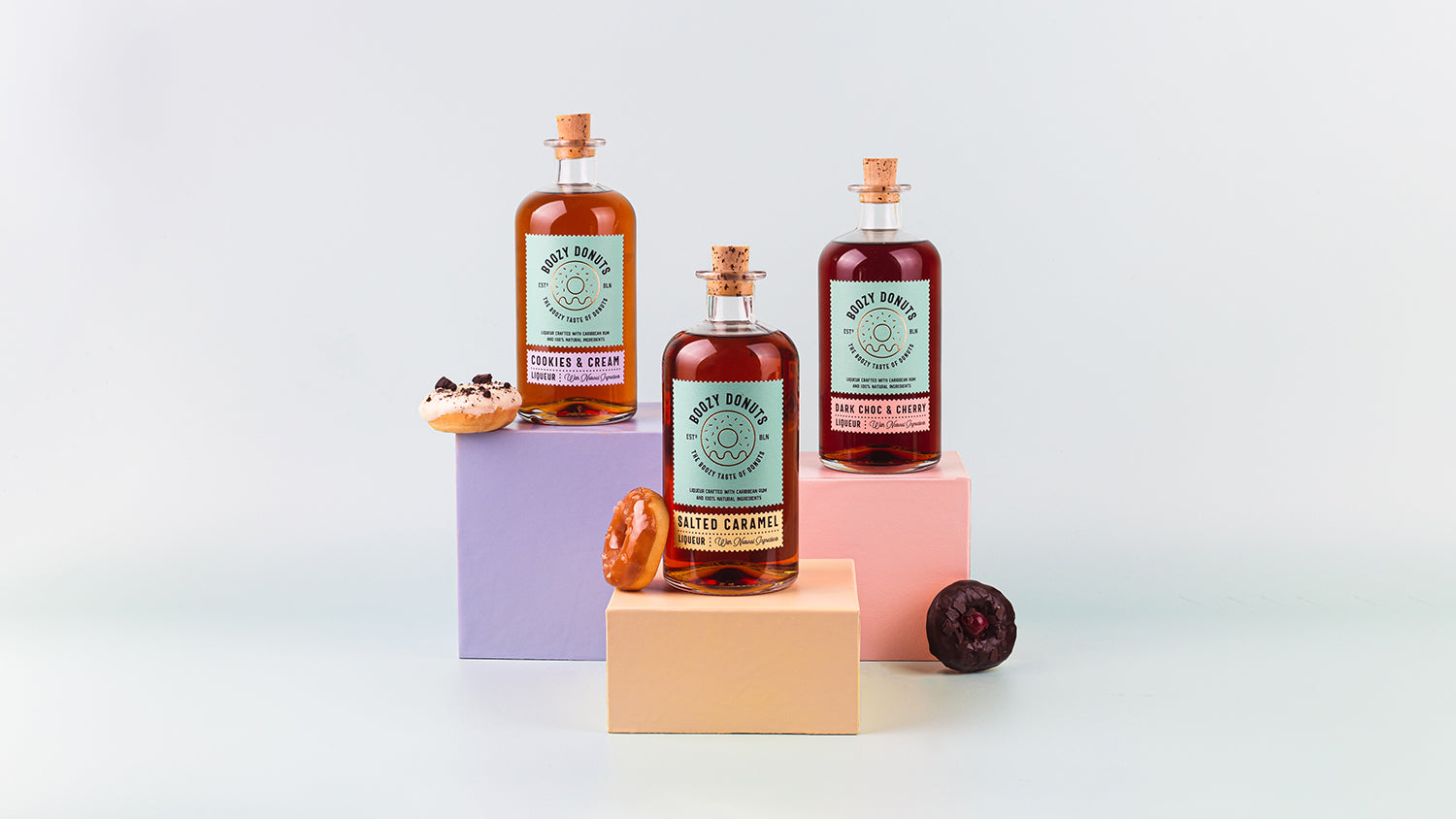 Boozy Donuts - Premium Likör mit den leckersten Donut Flavours ...