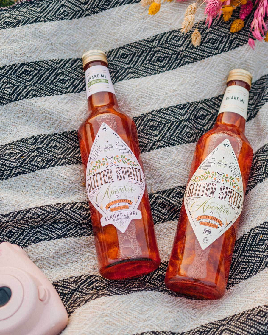 Glitter Spritz™ – Der Glitzer Aperitivo. Das Original. – Flaschenpost Gin